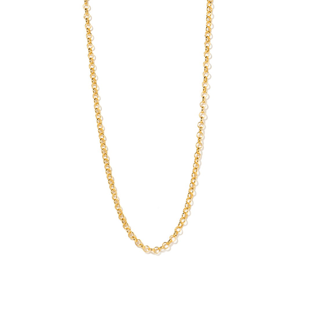 GOLDEN LUXE RINGS NECKLACE – Malandra Jewelry