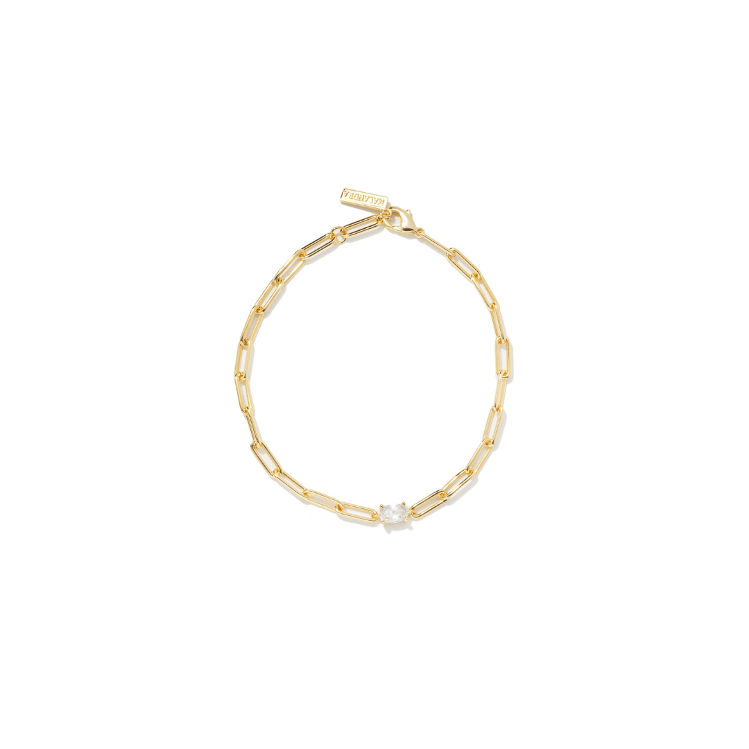 LINKS CRYSTAL GLOW BRACELET – Malandra Jewelry