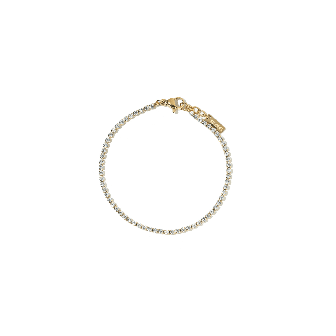 LUXE TENNIS ICON BRACELET – Malandra Jewelry