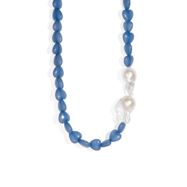 OCEAN BAROQUE PEARL NECKLACE - Malandra Jewelry