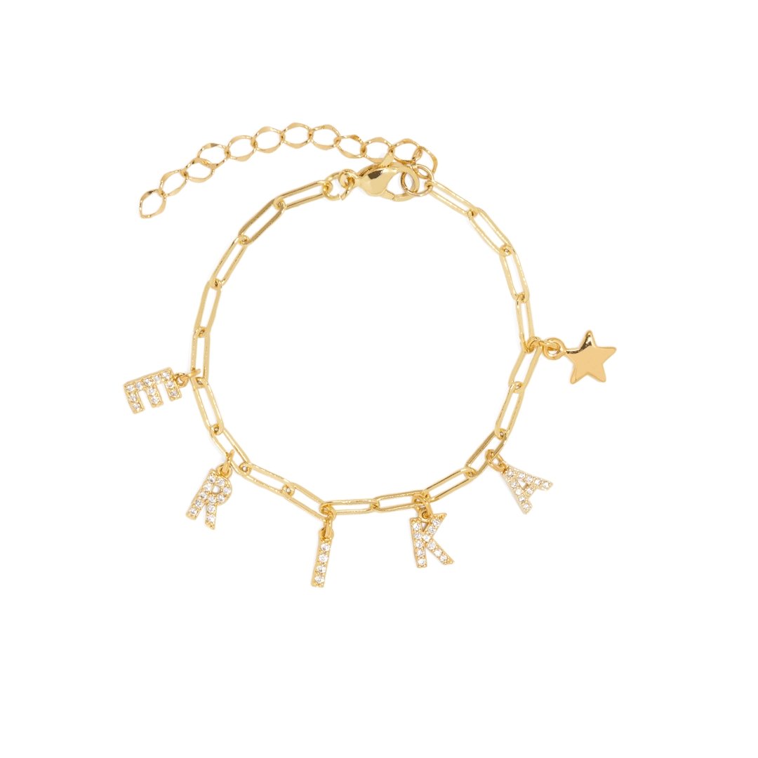 CUSTOM SPARK NAME BRACELET – Malandra Jewelry